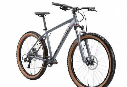 Велосипед Stark'24 Hunter 27.2+ HD серый/черный 18