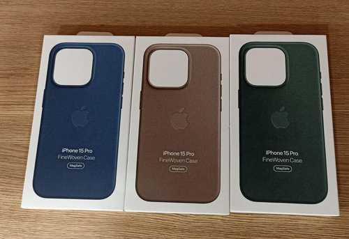 Чехол Apple iPhone 15 Pro FineWoven Case в наличии