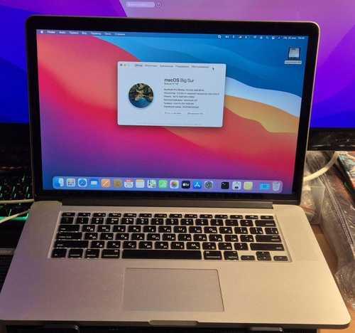 Apple MacBook Pro 15 i7 16g SSD 512g Geforce 750m