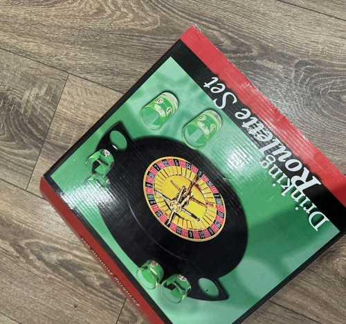 Пьяная рулетка drinking roulette set