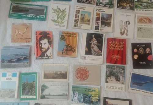 Наборы фотокарточек/открыток с подписями СССР