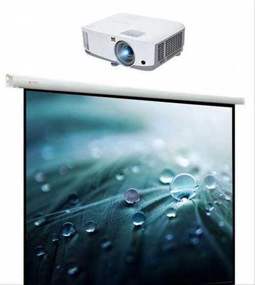 Комплект ViewSonic PA503S+ViewScreen Lotus 203x153