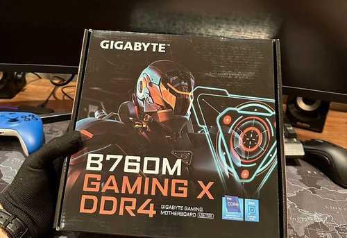 Материнская плата Gigabyte B760M Gaming X DDR4