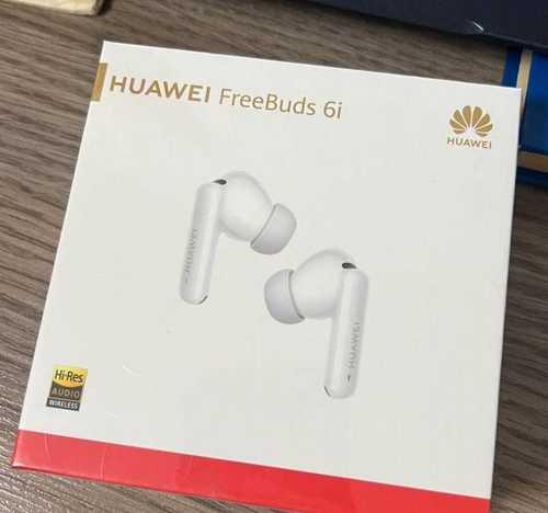 Наушники huawei Freebuds 6i новые белые