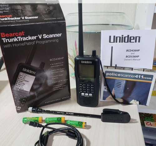 Радиосканер Uniden BCD436HP (P25, nxdn, DMR)