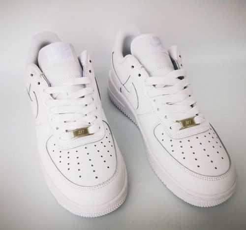 Кроссовки Nike Air Force 1 '07 Total White / Белый