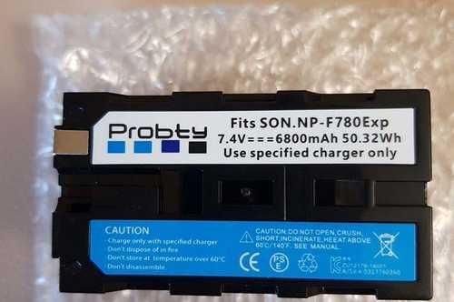 Аккумулятор Probty NP-F780 6800 MAh