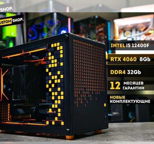 Новый Игровой пк i5 12400F   RTX 4060