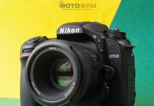 Nikon D7500 body + Nikon AF-S 50mm f1.8 G