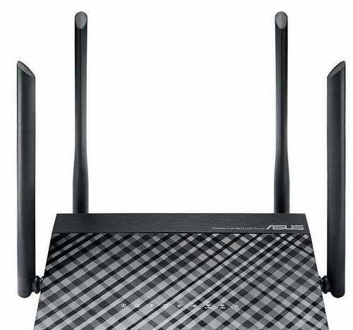 Wi-Fi роутер Asus RT-AC1200, черный