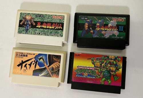 Картриджи Famicom Лот №7 Ninja Cartridges