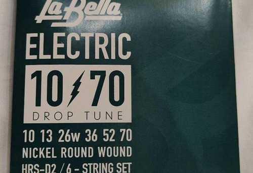 Струны для электрогитары LaBella 10-70