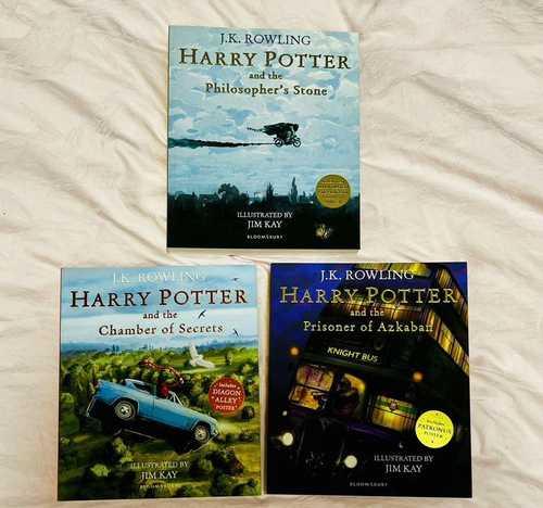 Harry Potter 3 книги в оригинале