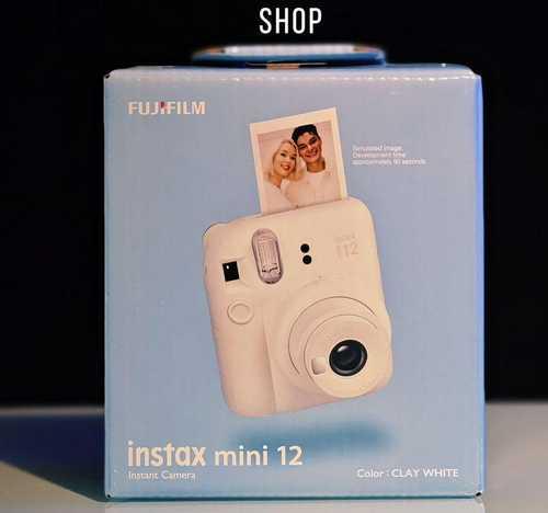 Instax Mini 12 Clay White