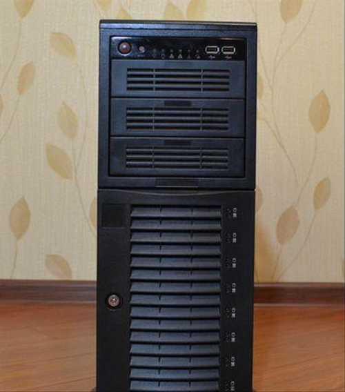 Сервер Supermicro 4U 2xXeon E5-2690V2/64G/6Tb SAS