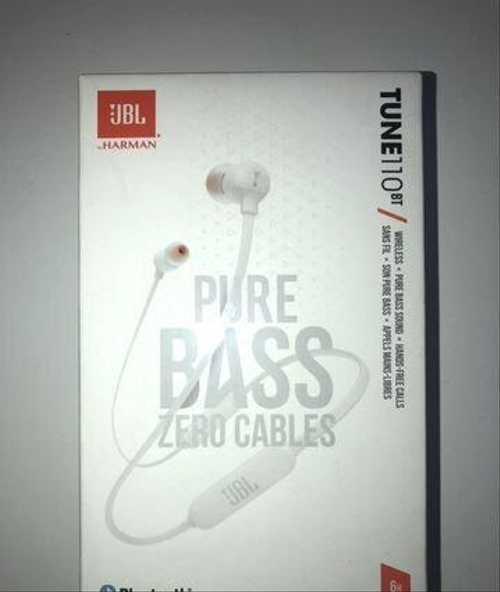 Беспроводные наушники jbl tune 110