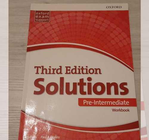 Solutions pre-intermediate Workbook