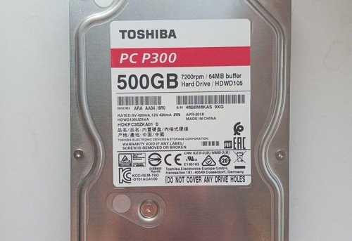Жесткий диск Toshiba 500 гб