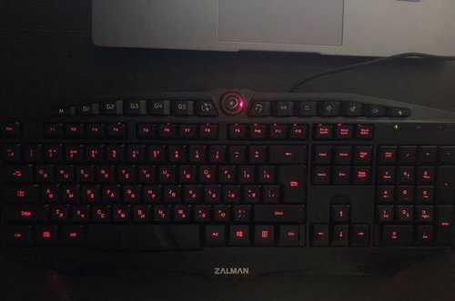 Игровая клавиатура zalman zm-k400g