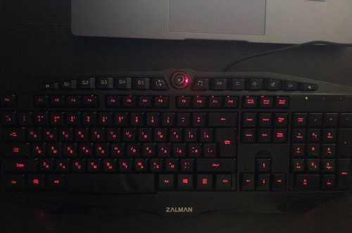 Игровая клавиатура zalman zm-k400g