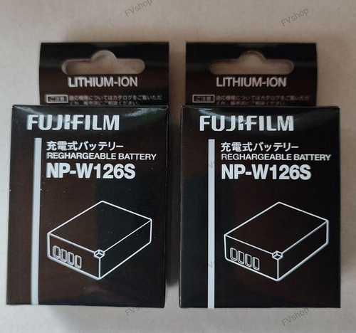 2 шт. Fujifilm NP-W126S Новые АКБ