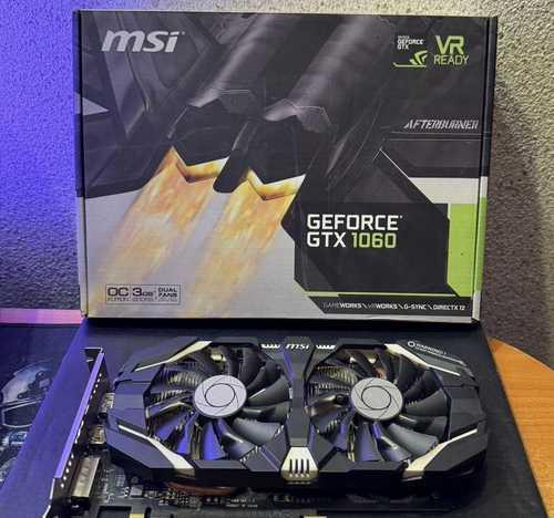 Видеокарта MSI GeForce GTX 1060 3GB