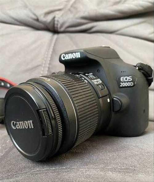Зеркальный фотоаппарат canon 2000D