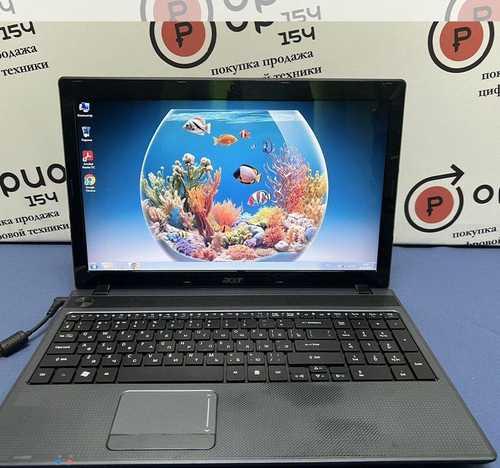 Ноутбук Acer 5733Z Pen P6200 RAM 4Gb SSD 120Gb