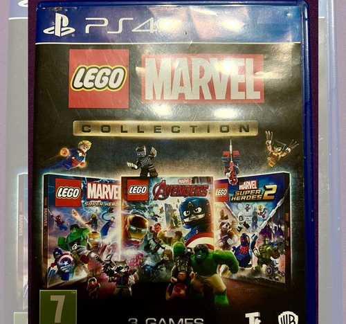 Диск / игра на ps4 Lego marvel