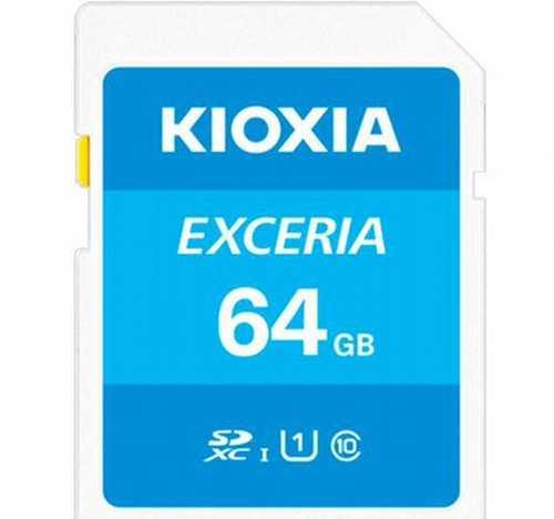 Карта памяти Kioxia sdxc 64GB Exceria UHS-I U1