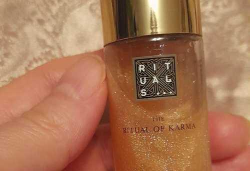 Rituals мерцающее масло для тела
