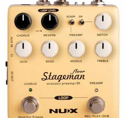 Гитарный предусилитель Nux NAP-5 Stageman Floor