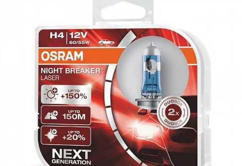 Лампа галогенная Osram Night Breaker Laser H4 12V