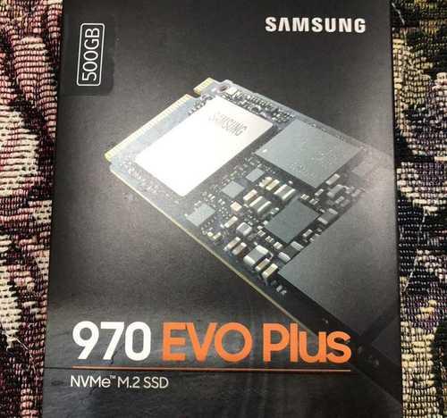 Samsung ssd 970 evo plus 500gb