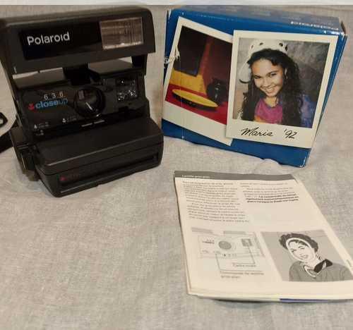 Фотоаппарат моментальной печати polaroid