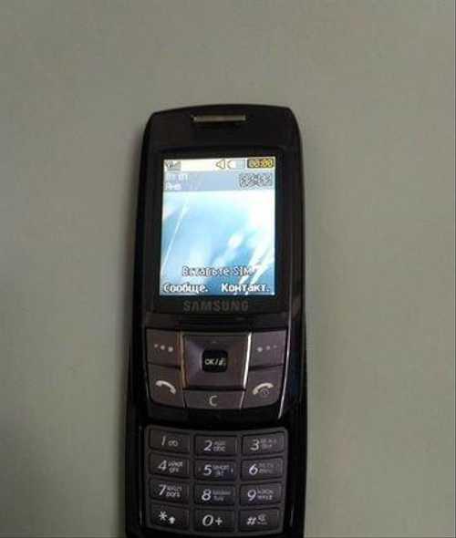 Кнопочный телефон Samsung SGH-E250i