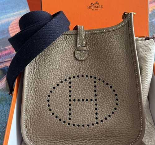 Hermes сумка Evelyne mini 16