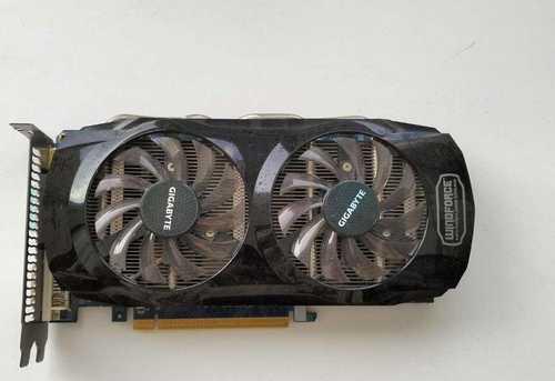 Видеокарта gigabyte gtx560ti 1gb DDr5