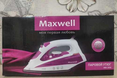 Утюг maxwell MW-3058 Новый