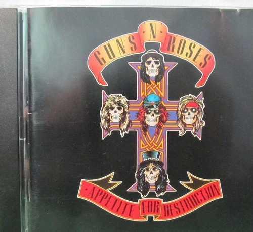 CD Guns 'N' Roses 1987 (фирма)