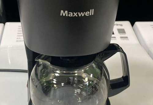 Кофеварка капельная Maxwell MW-1657, черный