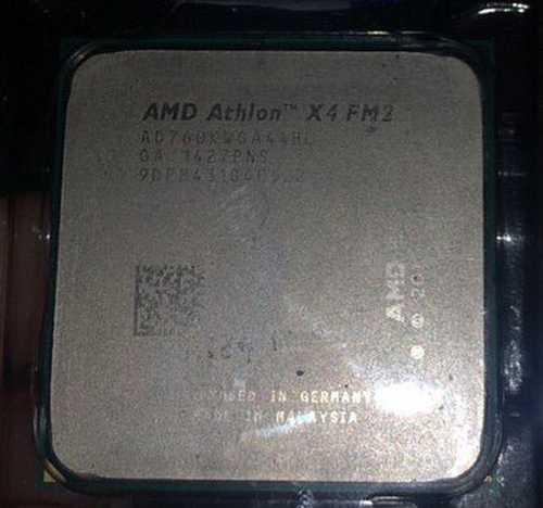 Процессор AMD athlon x4 760K