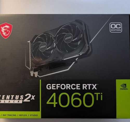 Видеокарта msi rtx 4060 ti 8 gb