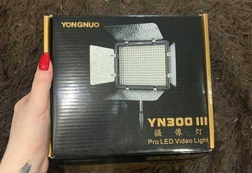 Светодиодный свет Yongnuo YN300 III