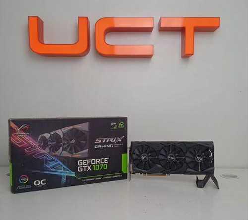 Видеокарта Asus GTX1070 ROG Strix Gaming 8Gb