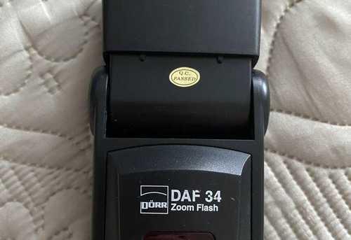 Вспышка Daf 34 Canon новая