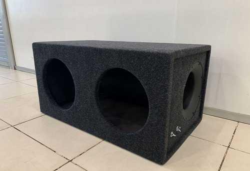 Короб под сабвуферы 2х10"
