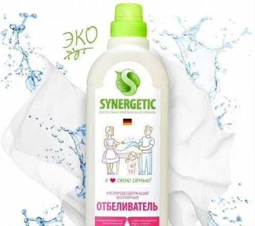 Отбеливатель и пятновыводитель Synergetic, 1 л