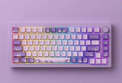 Механическая клавиатура Monsgeek M1W Lilac