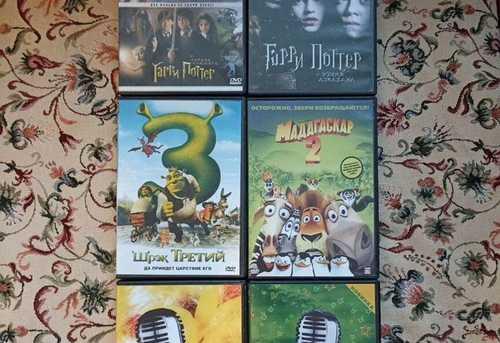 Dvd диски, Гарри Поттер, мультики, караоке